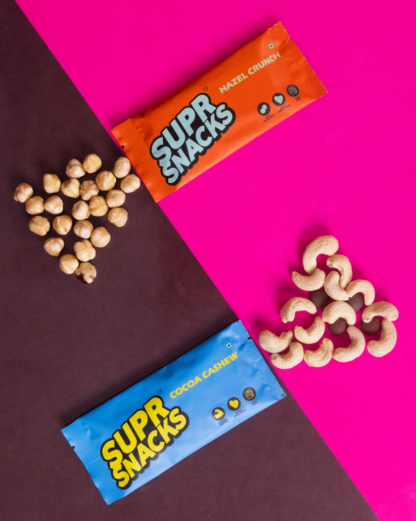 Cocoa Berry & Hazel Crunch (Pack of 10) – Supr Snacks